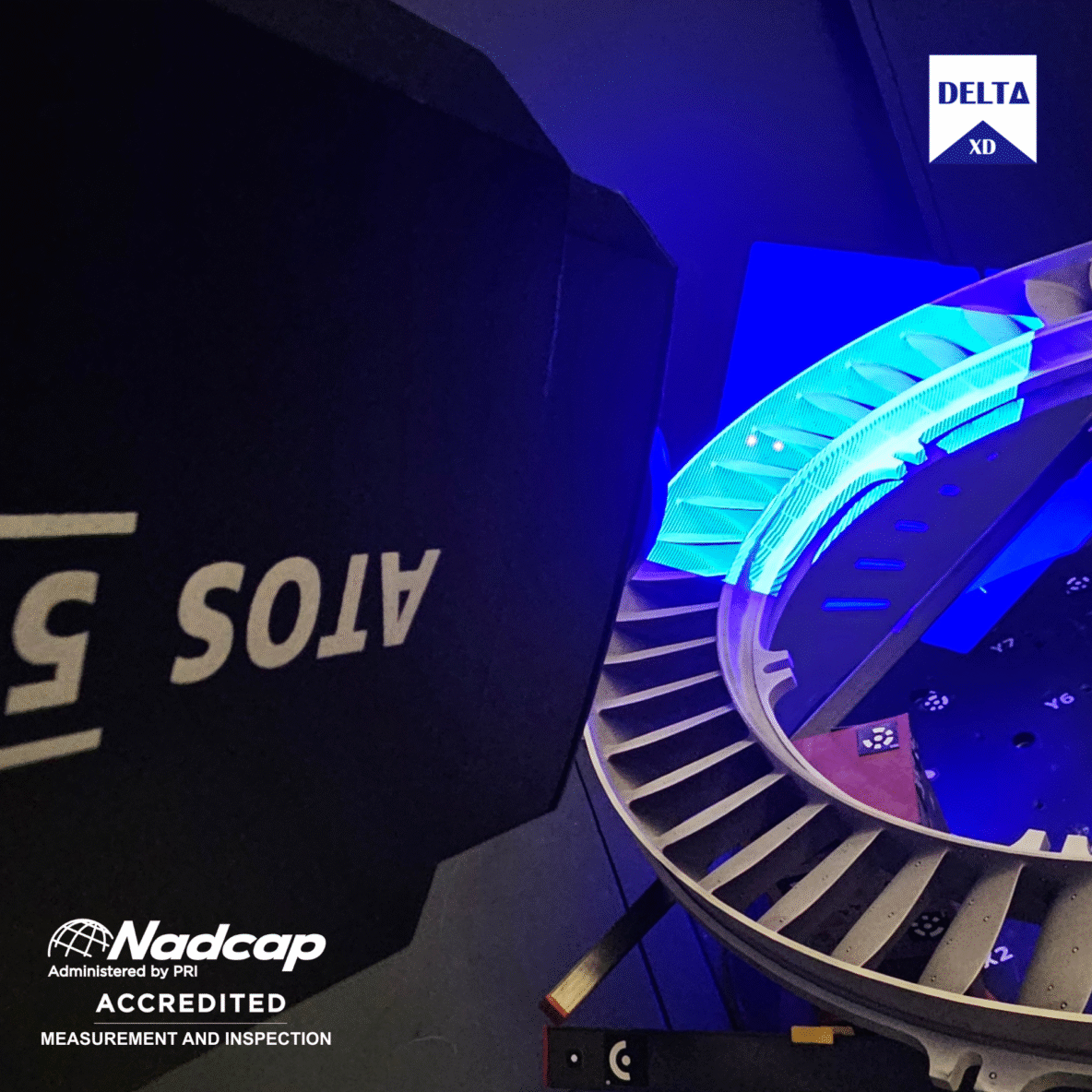 Nadcap AC7130/4 Accredited 3D Scanning Services - Delta XD